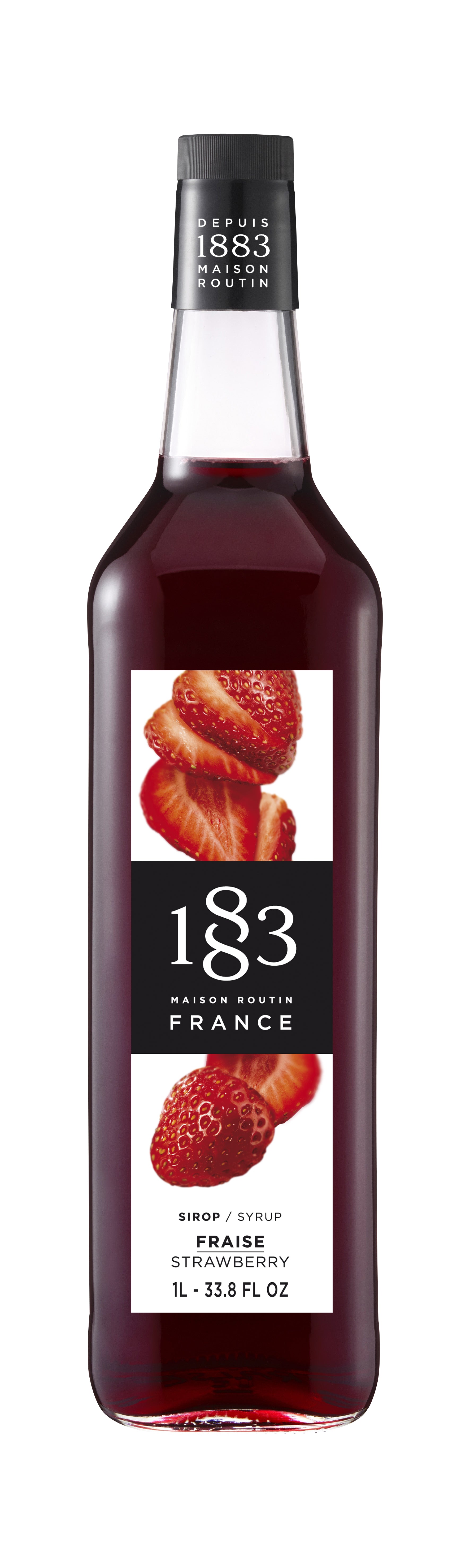 Strawberry 1L Syrup - 1883 – Finest Drinks